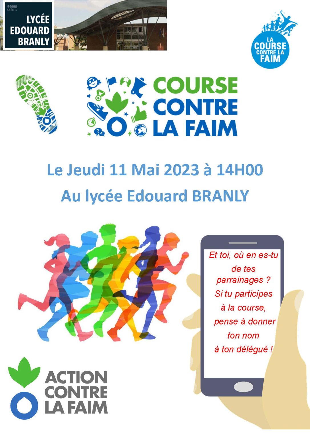 course contre la faim – Branly